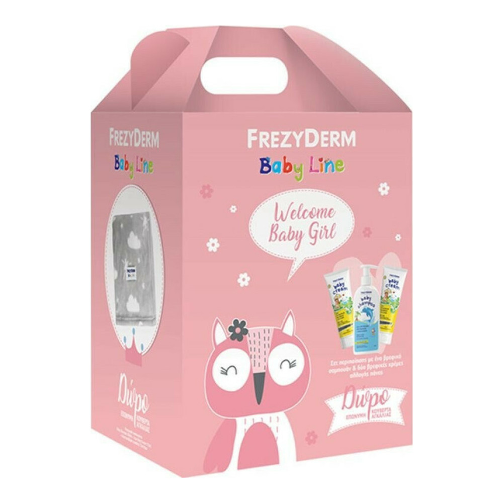 Frezyderm Πακέτο Προσφοράς Baby Line για Κορίτσι με Baby Shampoo ...