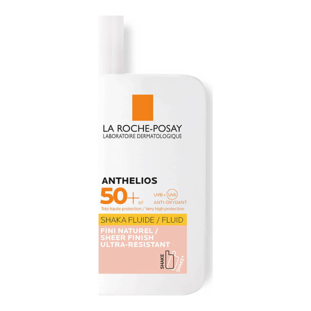 Αντηλιακή Κρέμα Προσώπου με Χρώμα Shaka Fluid SPF50+ Anthelios La Roche ...