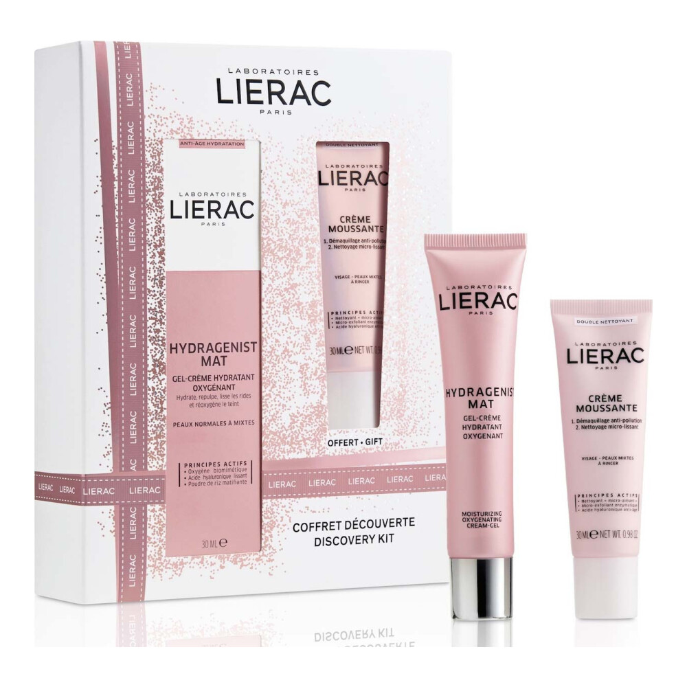 Lierac Set Hydragenist Mat Gel-Creme Κανονικές-Μεικτές Επιδερμίδες 30ml ...