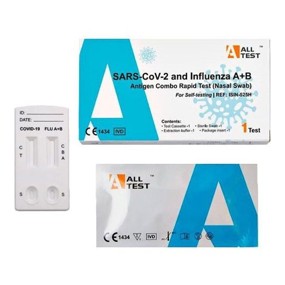Self Test SARS-CoV2 and Influenza A+B Antigen Combo Rapid Test > Rapid ...