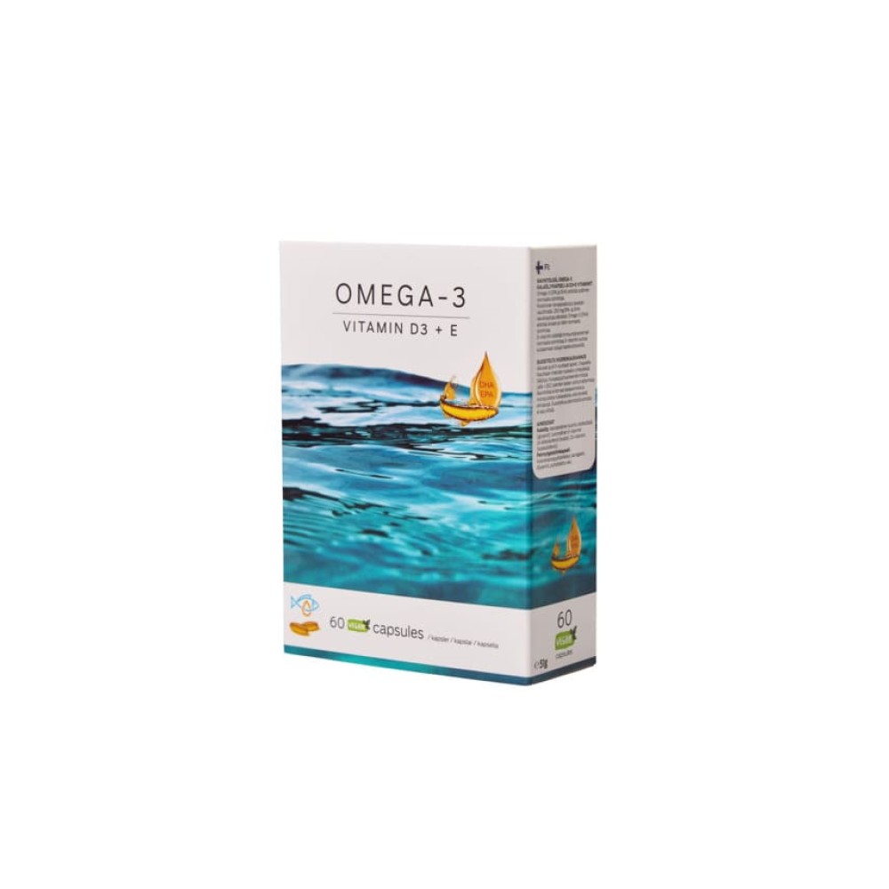 Vencil Omega-3 Vitamin D3 + E, Συμπλήρωμα Διατροφής Με Ωμέγα Λιπαρά ...
